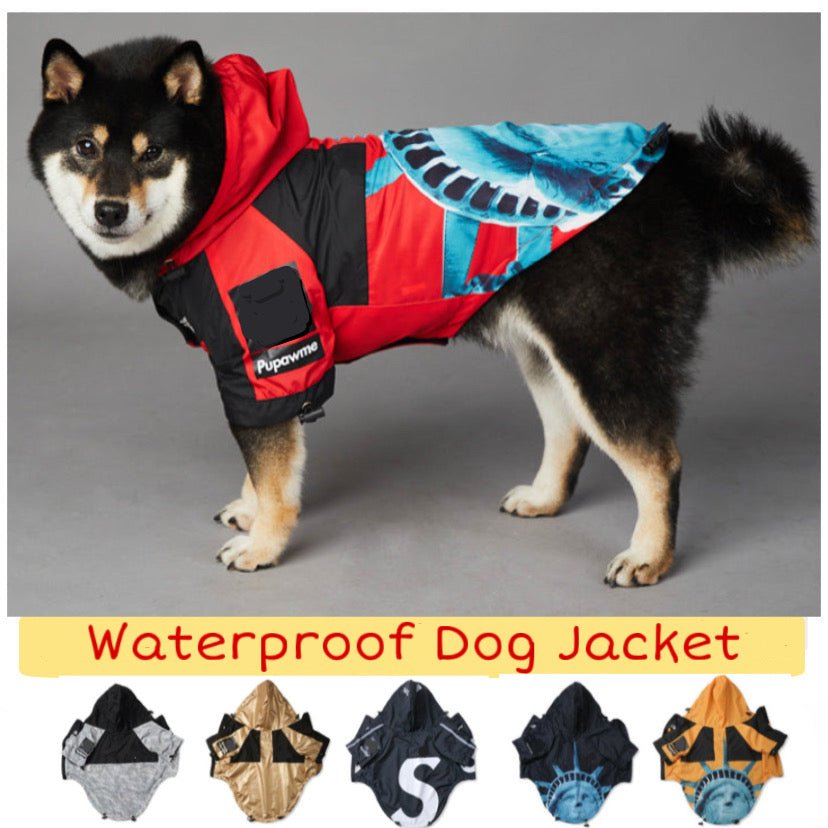 Waterproof Dog Jacket - All Breeds - The Happy Paw Store